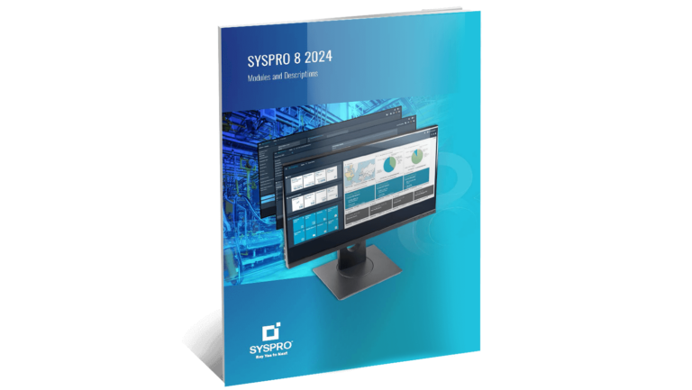 SYSPRO ERP Product Brochure | SYSPRO ERP Software