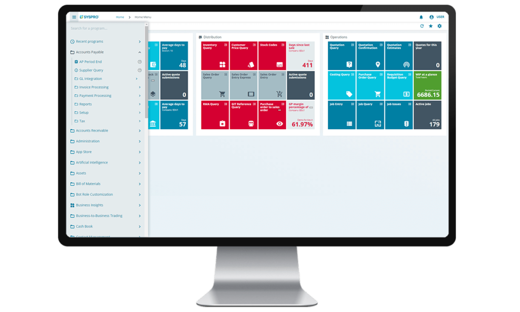 ERP Industry Specific Applications | ERP System Solutions | SYSPRO - ZA
